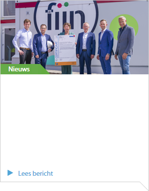 Certificaat voor prefab bouwconcept Van Wijnen